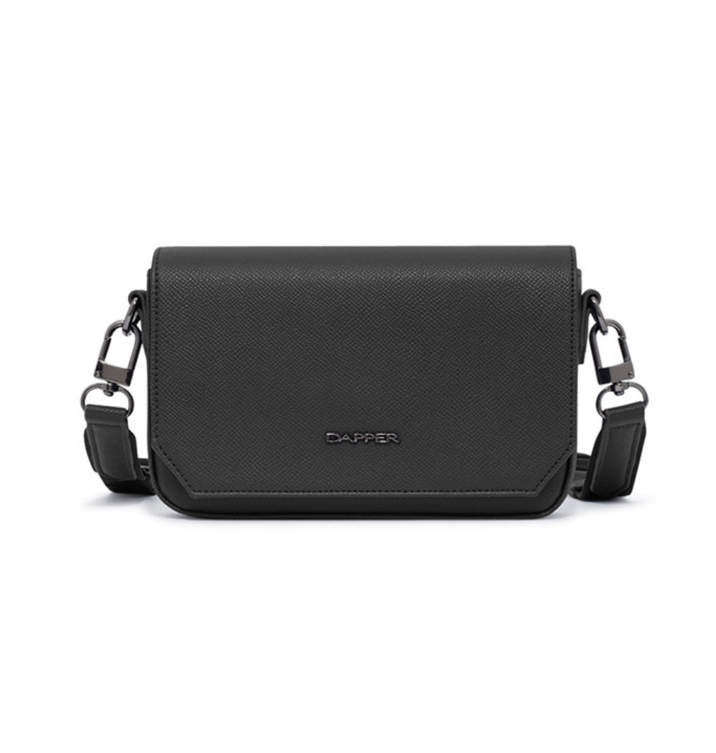 Essential Mini Crossbody Bag – Black