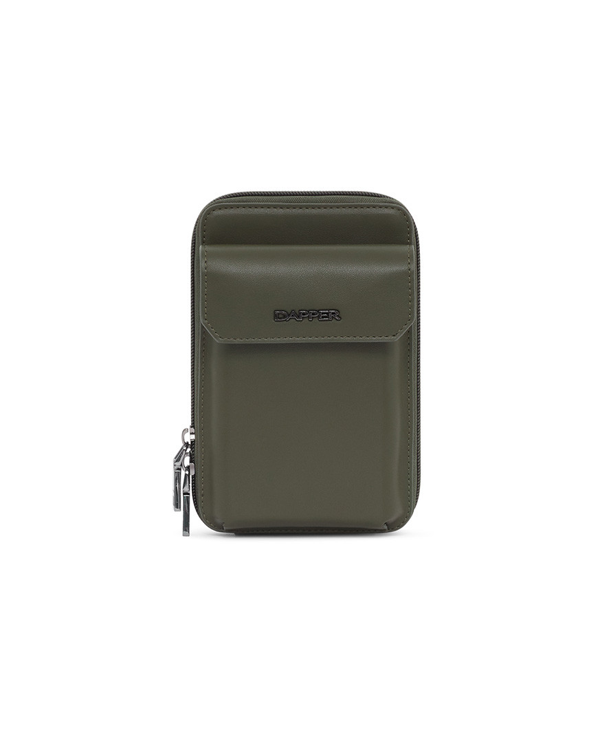 Mini Phone Bag – Olive Green