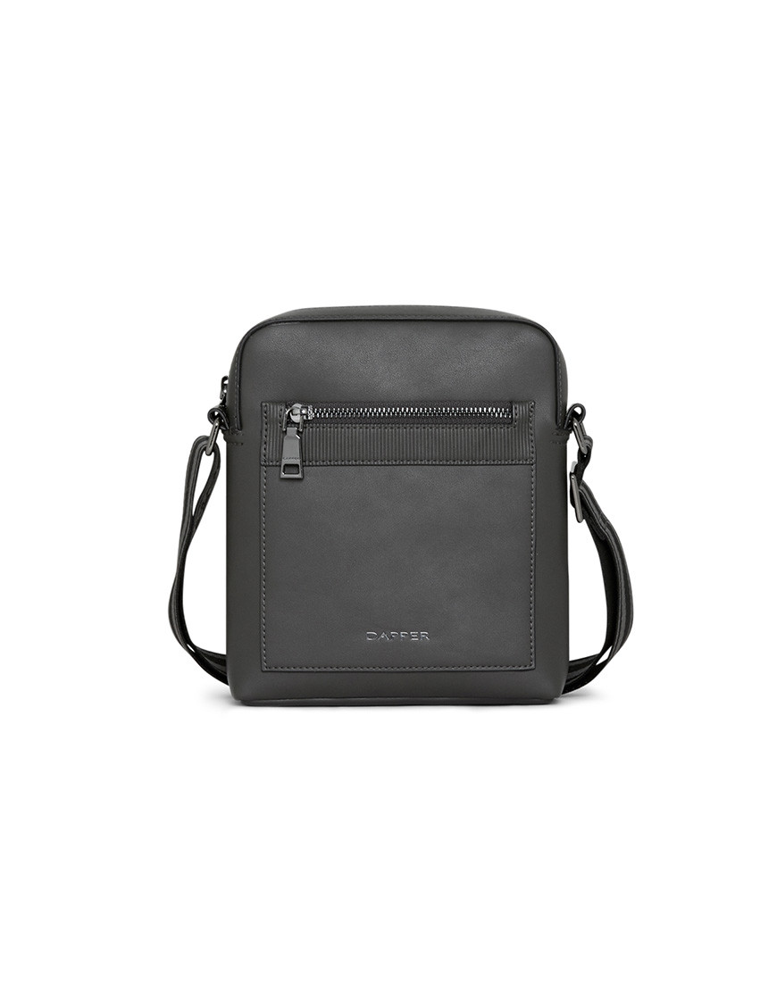 Essential Crossbody Bag with Logo Webbing Strap